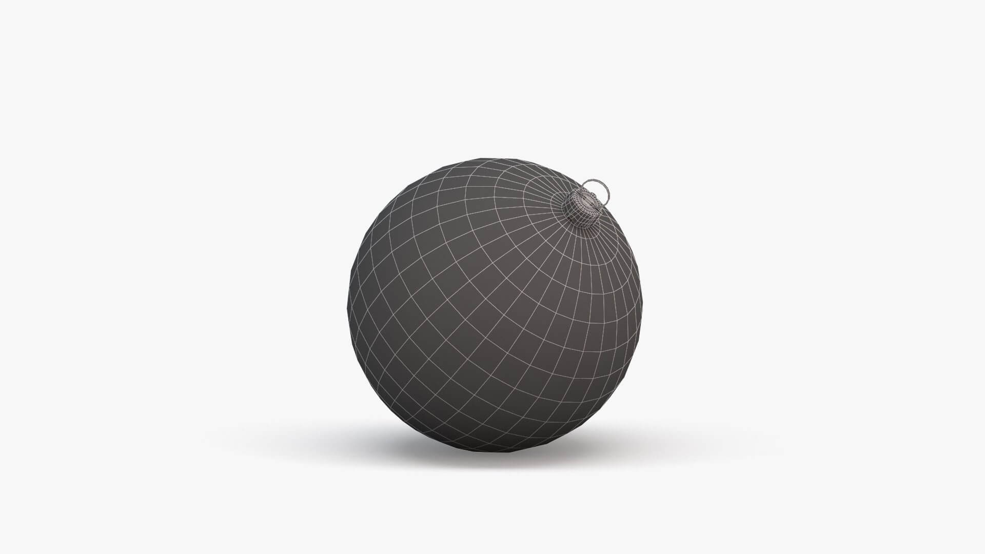 Glass Christmas Ball - 3D Model by rebrandy