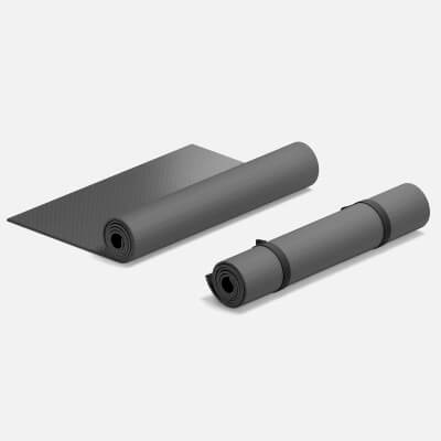 Half Folded Two Types Yoga Mat - for Meditation and Tourism 3D Model by ...