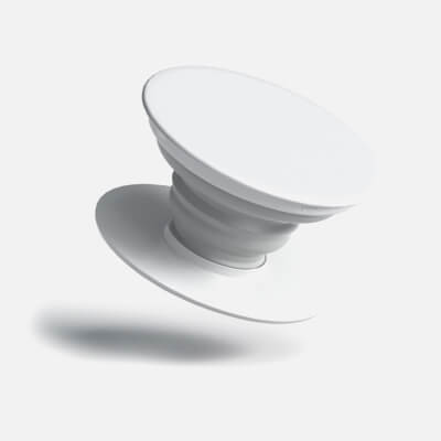 White Pop Socket - 3D Model by rebrandy
