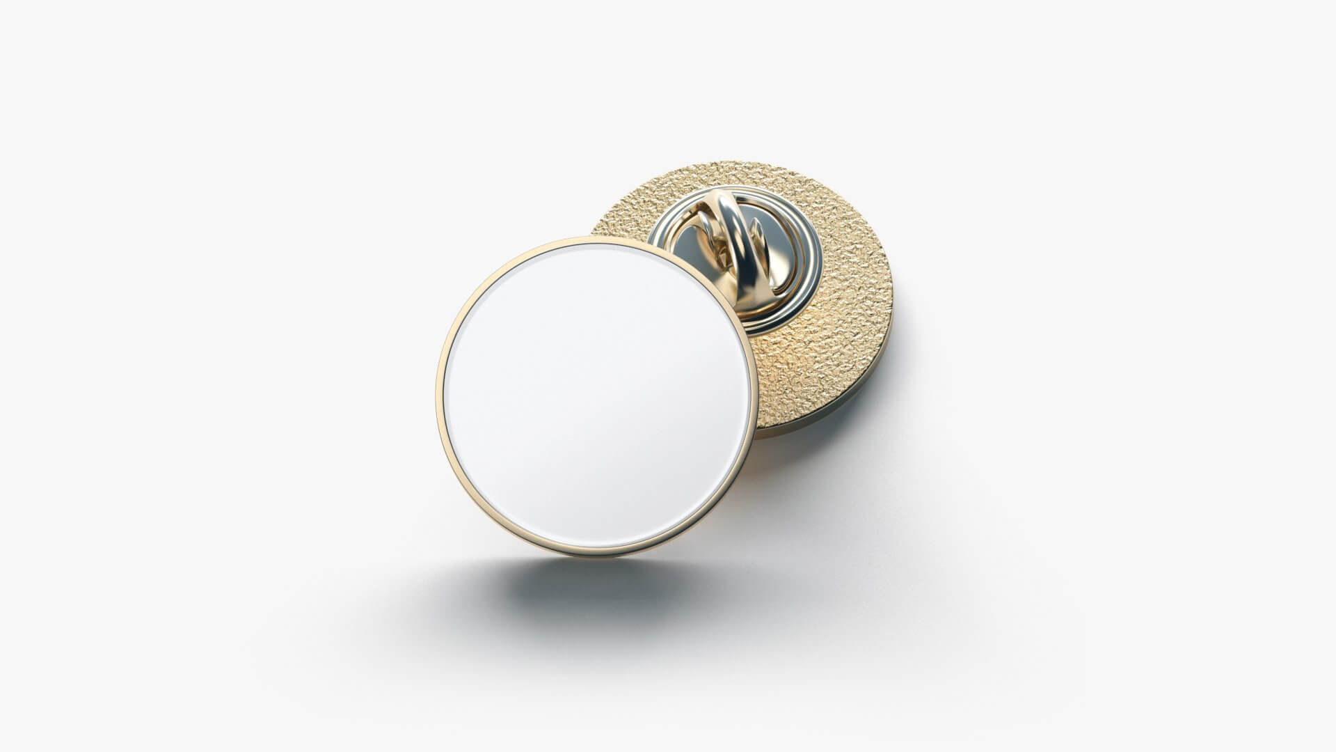 Round Enamel Pin - 3D Model by rebrandy