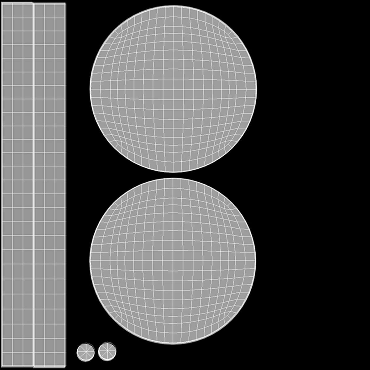 Round Wobbler - 3D Model by rebrandy