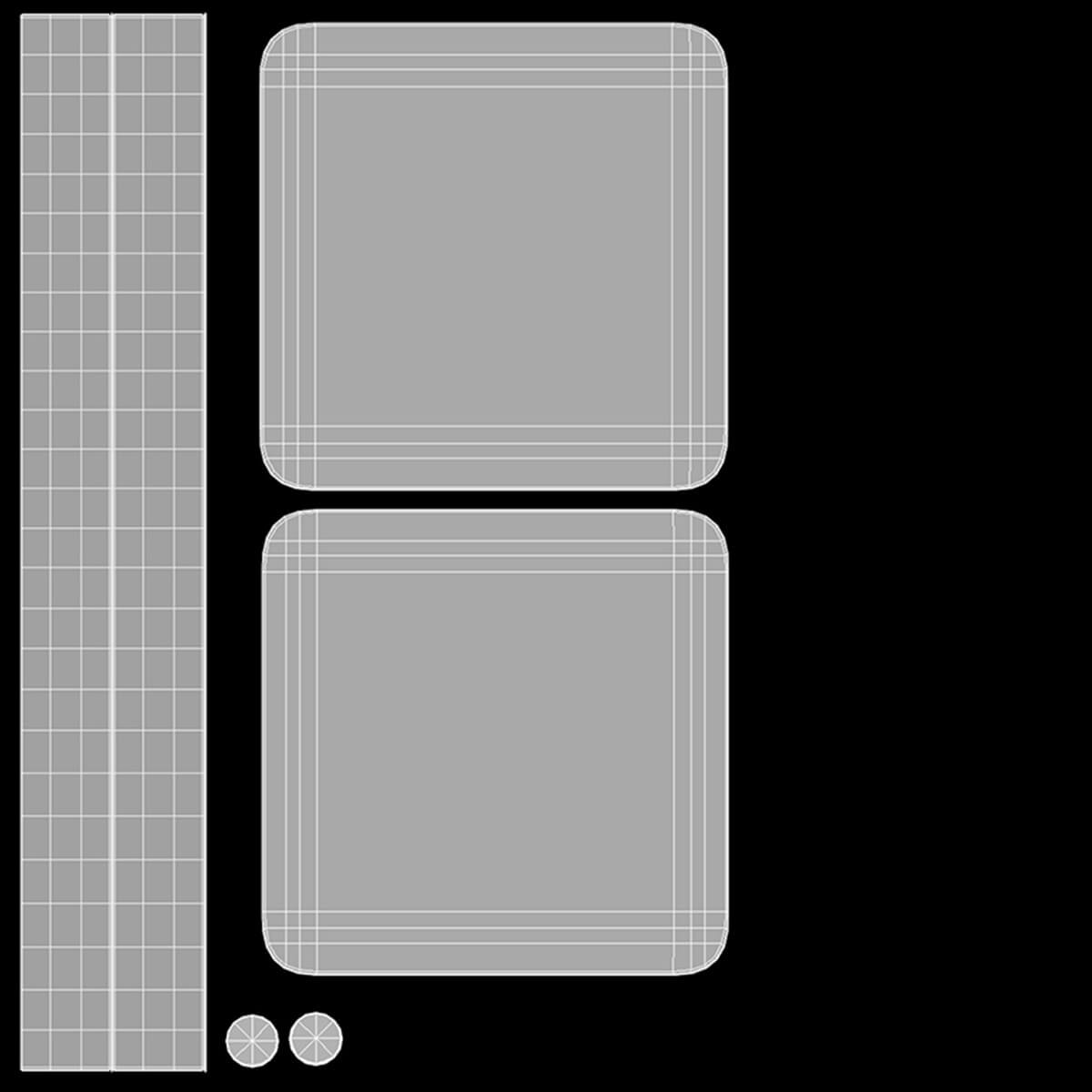 Square Wobbler - 3D Model by rebrandy