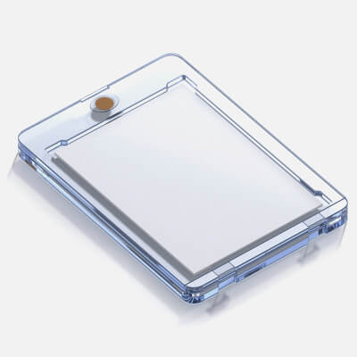 Transparent Magnetic Trading Card - Plastic Collectible Case 3D Model ...