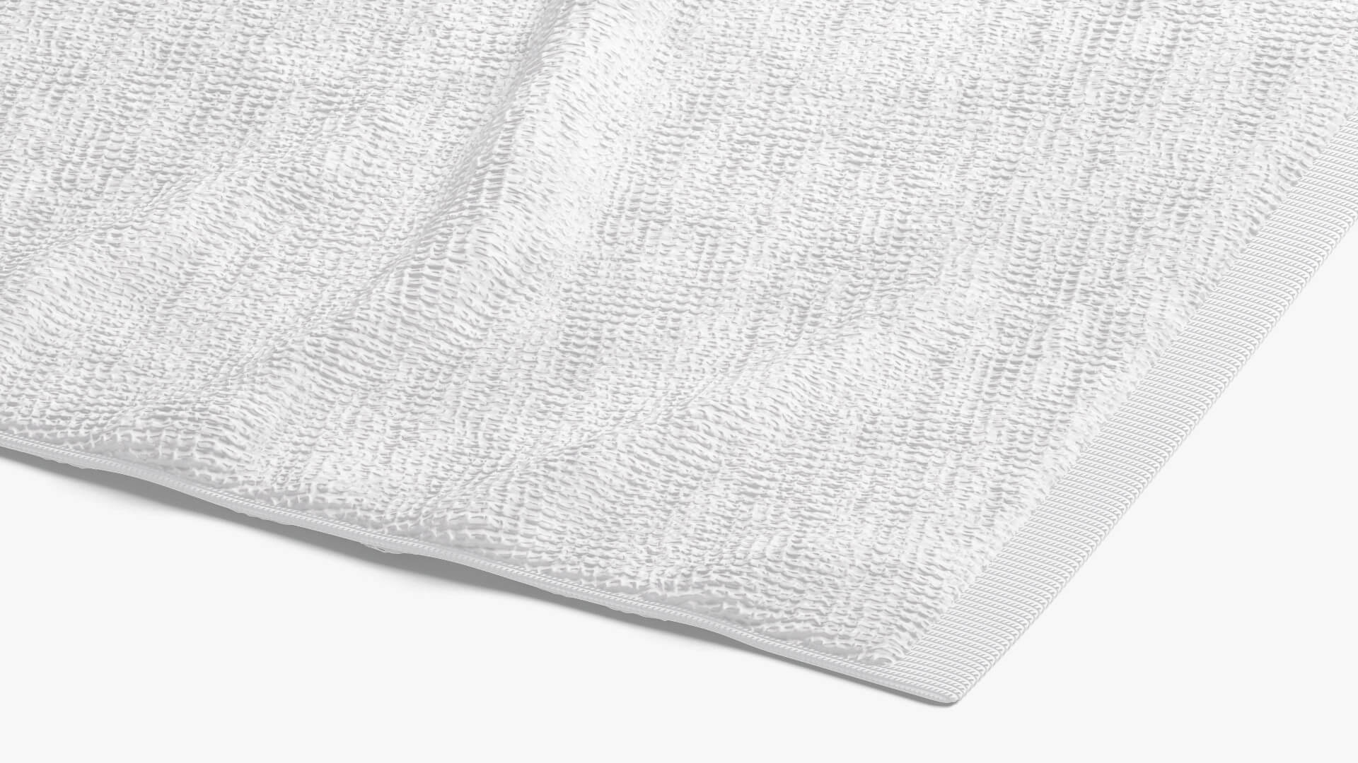 Bath Towel - Crumpled 3D Model by rebrandy