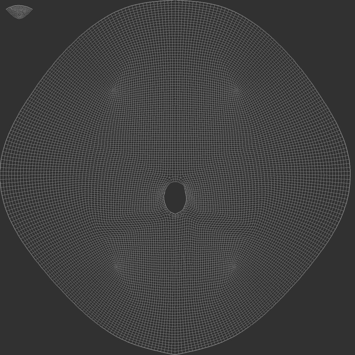 White Chador - Muslim Traditional Woman Outer Garment 3D Model by rebrandy