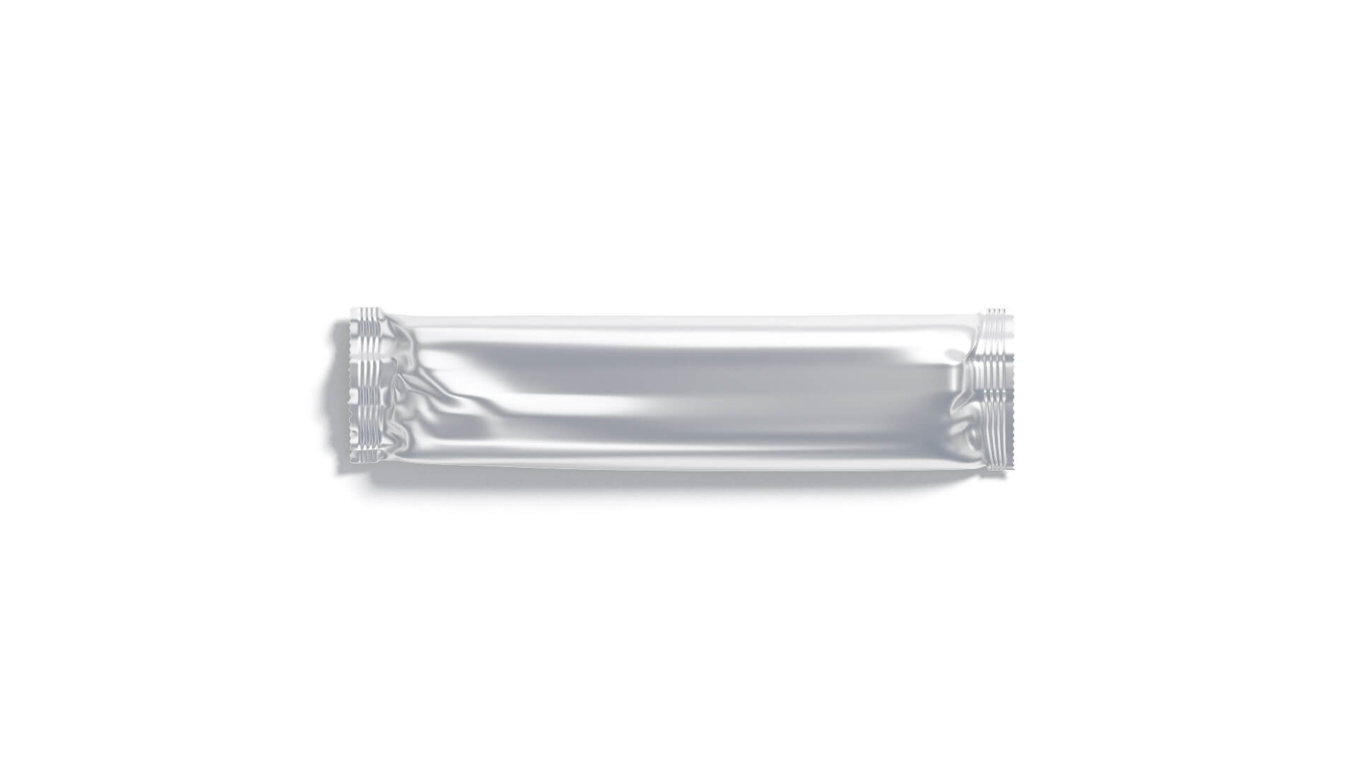 White Narrow Candy Wrap - Wrapped Sweet Food Pack 3D Model by rebrandy