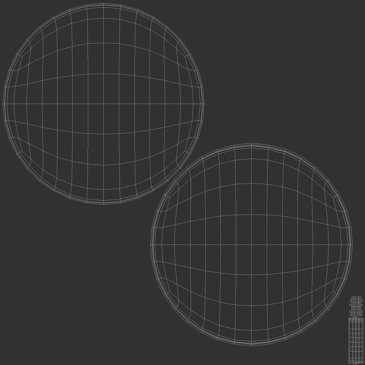 White Round Embroidered Patch Stack - Lying Circle Badge 3D Model by ...