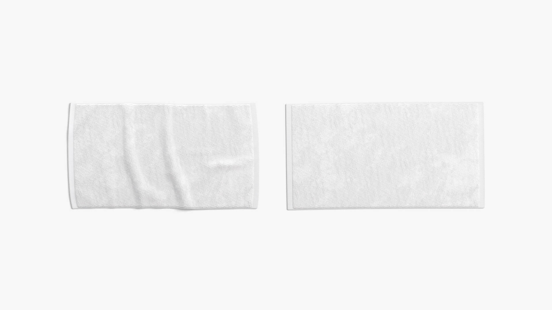 Small Bath Towel Set - 3D Model by rebrandy