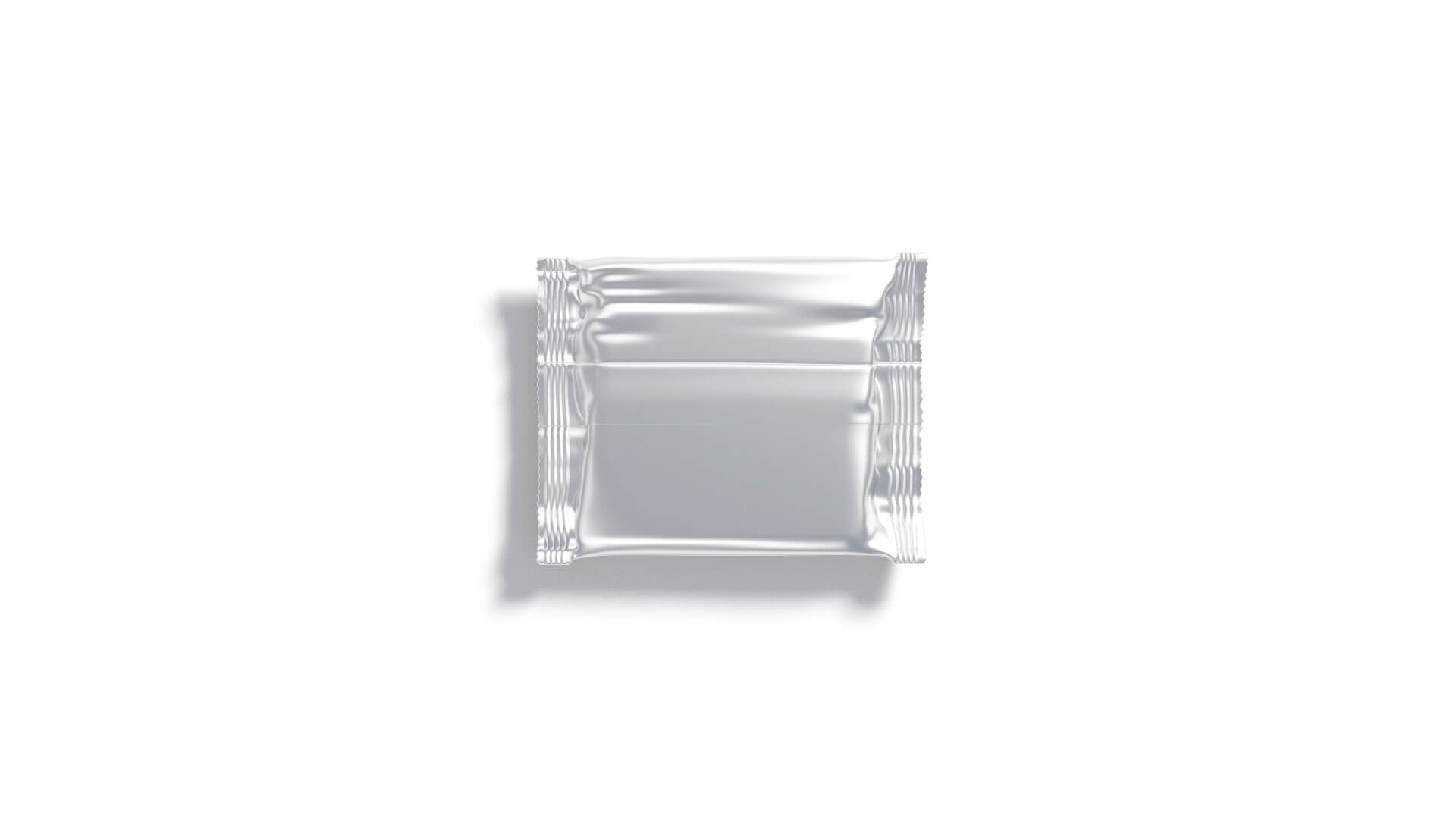 White Square Candy Wrap Package - 3D Model by rebrandy