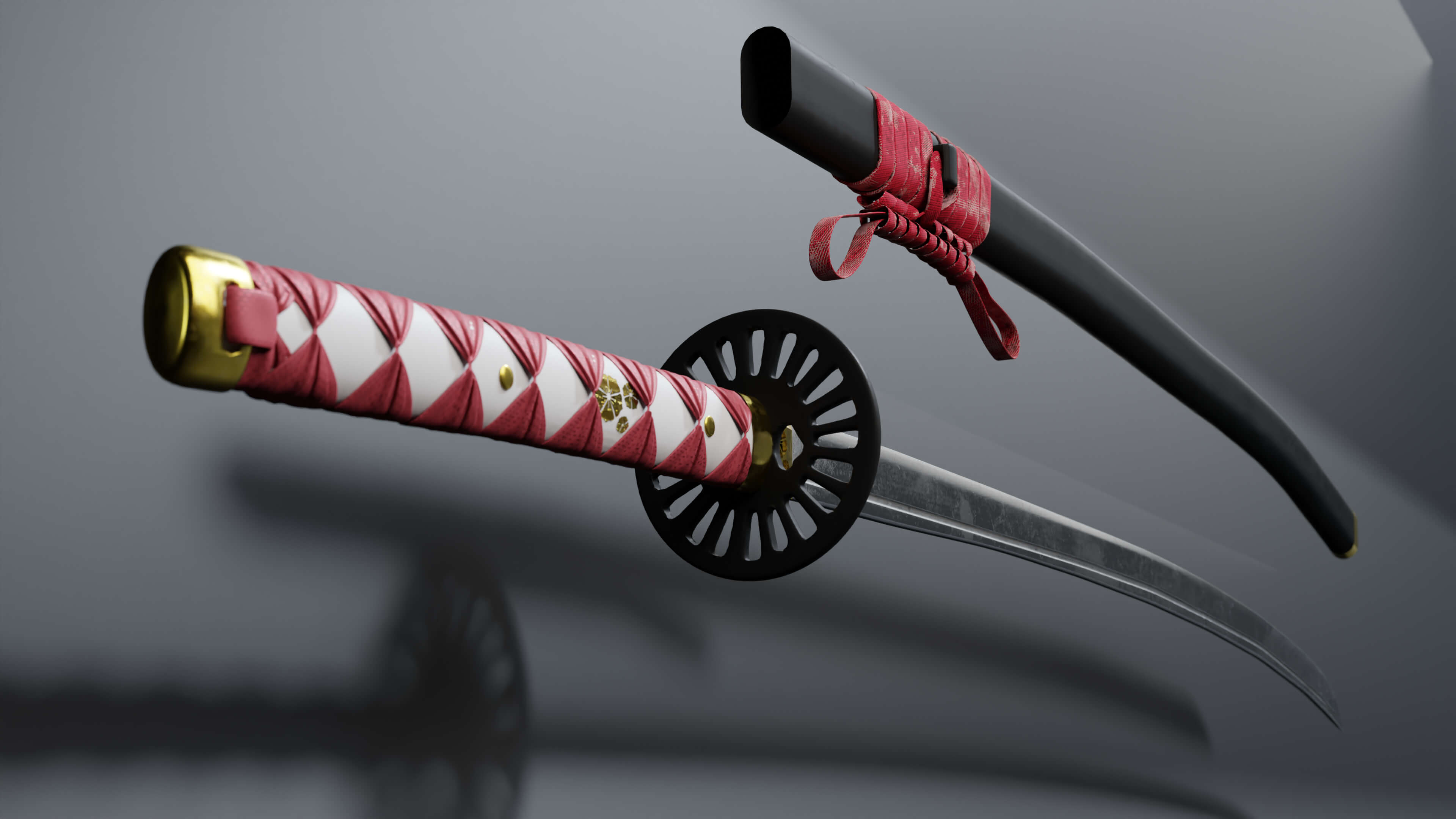 Katana Ronin - 3D Model by Red_xamurai