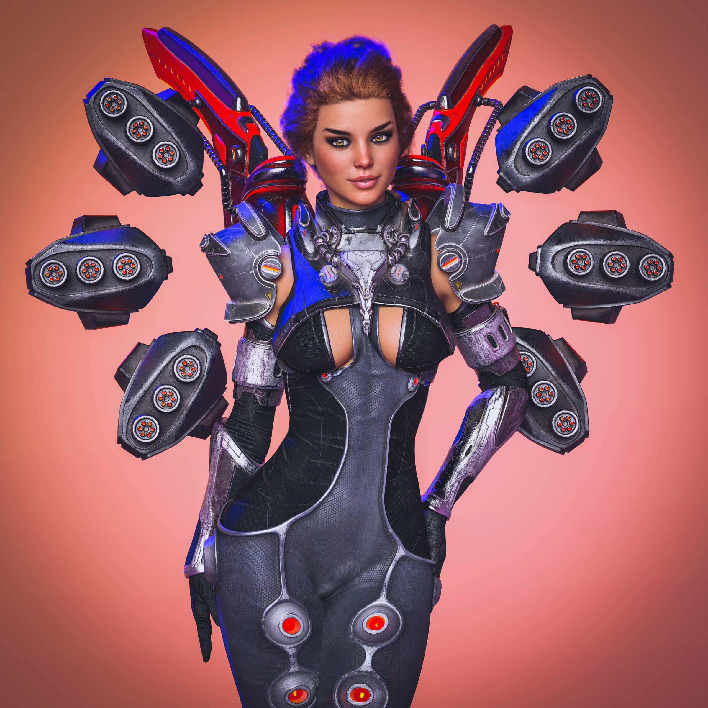 RedAnt G8F Emilia 3D Render, Digital Art by RedAnt