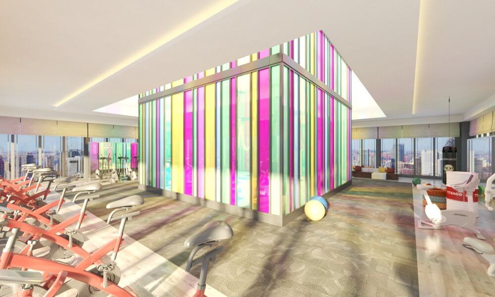 Gym Interior 05 - 3D Model by Redbunny