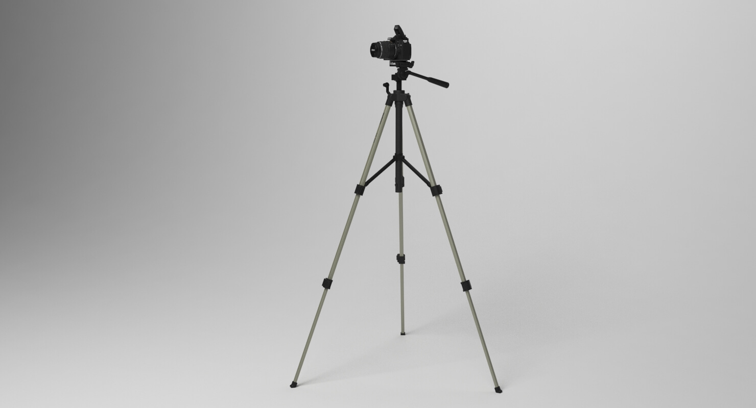 Nikon Camera - 3D Model by Redbunny