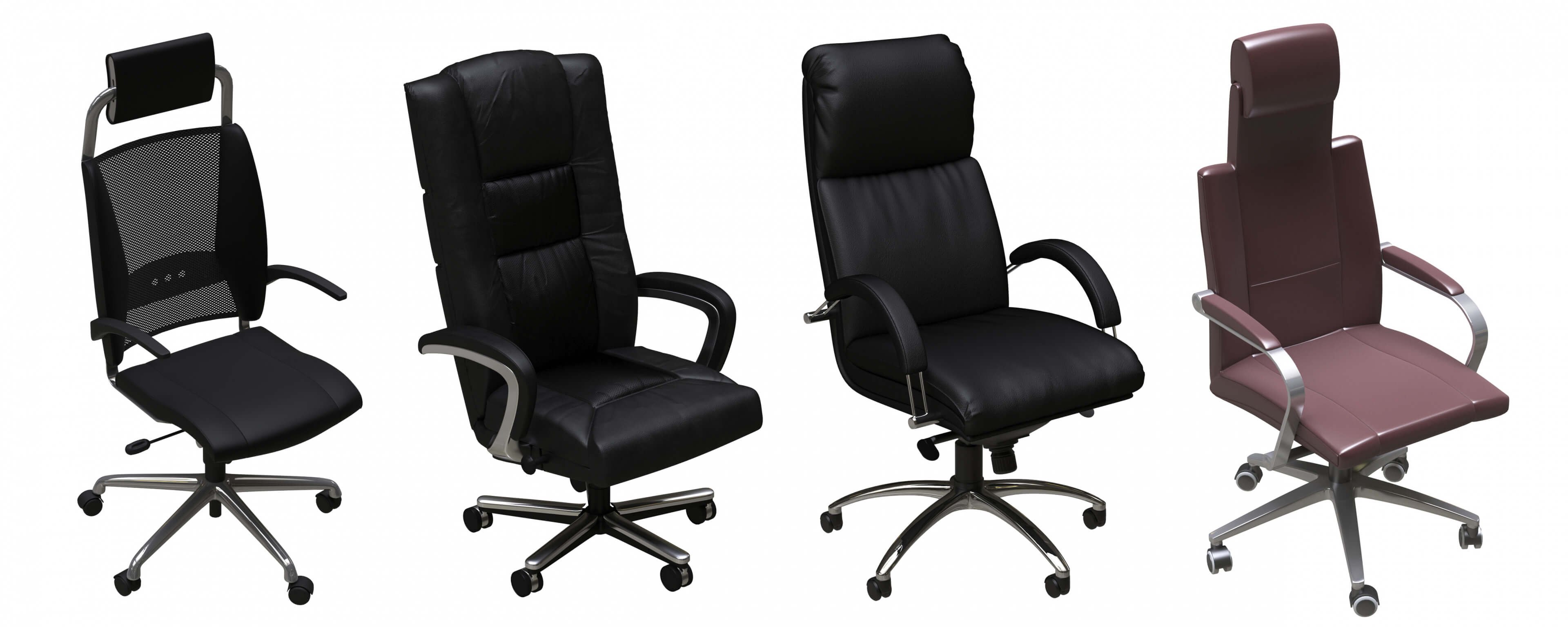 Office Chair Pack 10 - 3D Model by Redbunny