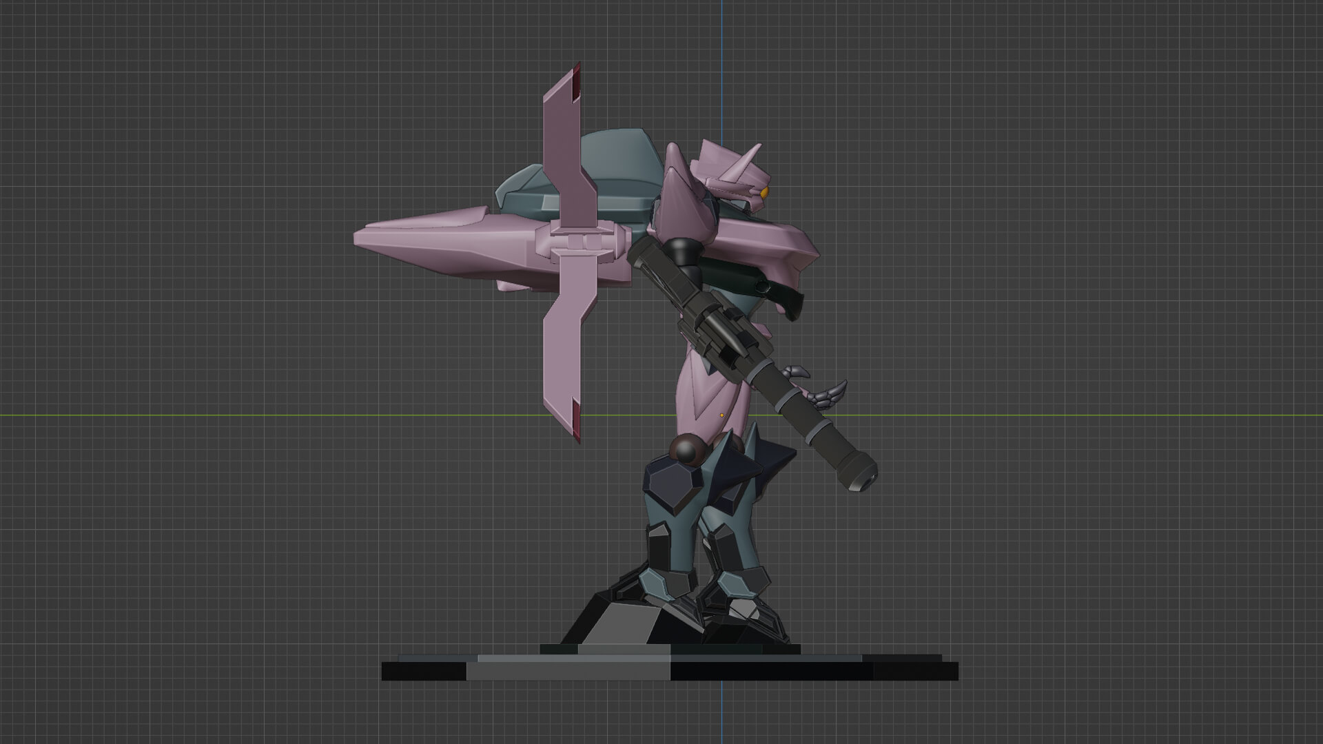 Akatsuki CC (Zikisan) Bazooka - 3D Print Model by Redclay777