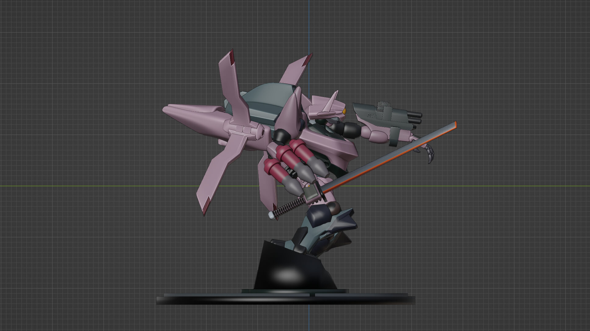 Akatsuki Command Type - 3D Model by Redclay777