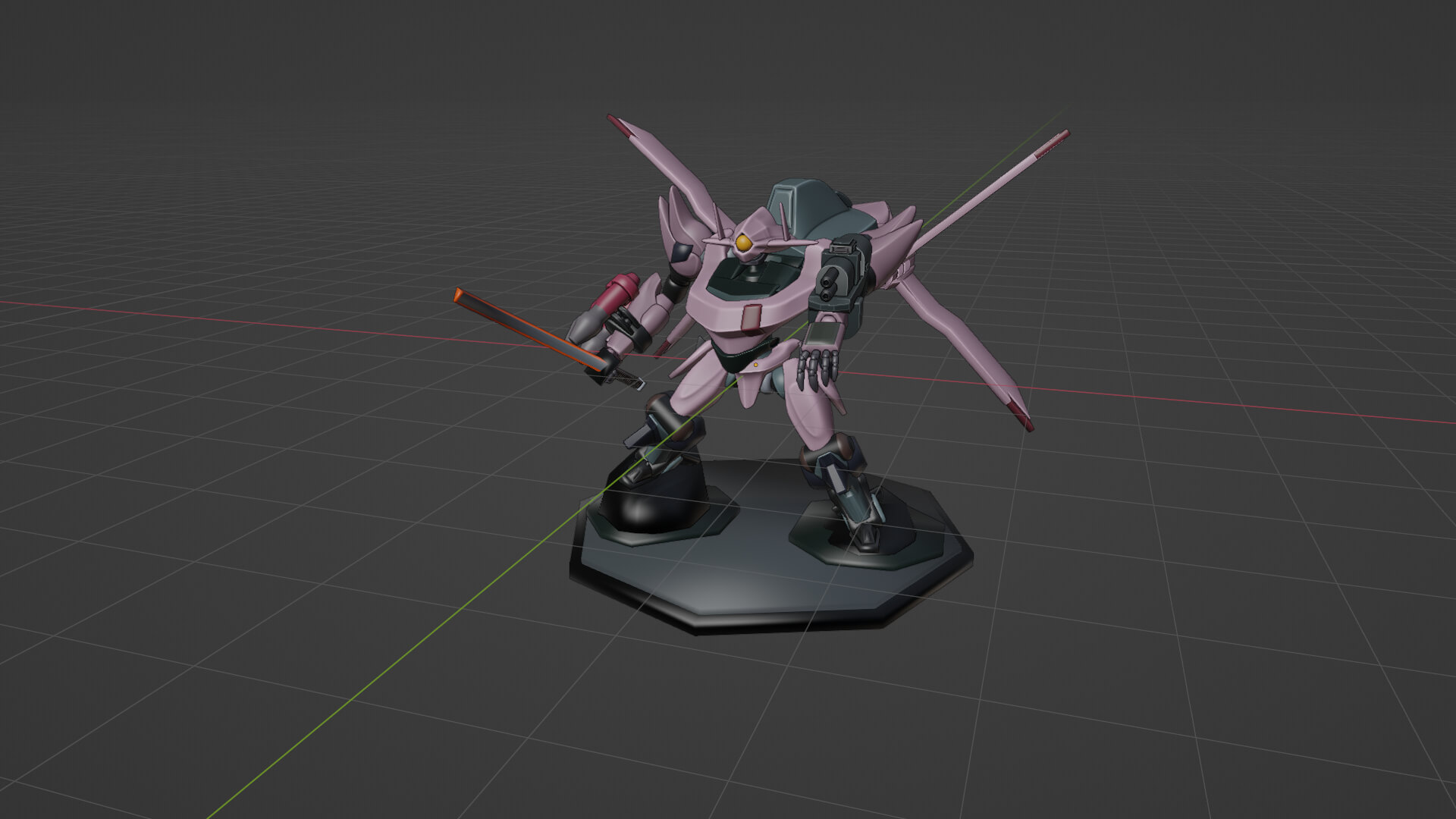 Akatsuki Command Type - 3D Print Model by Redclay777