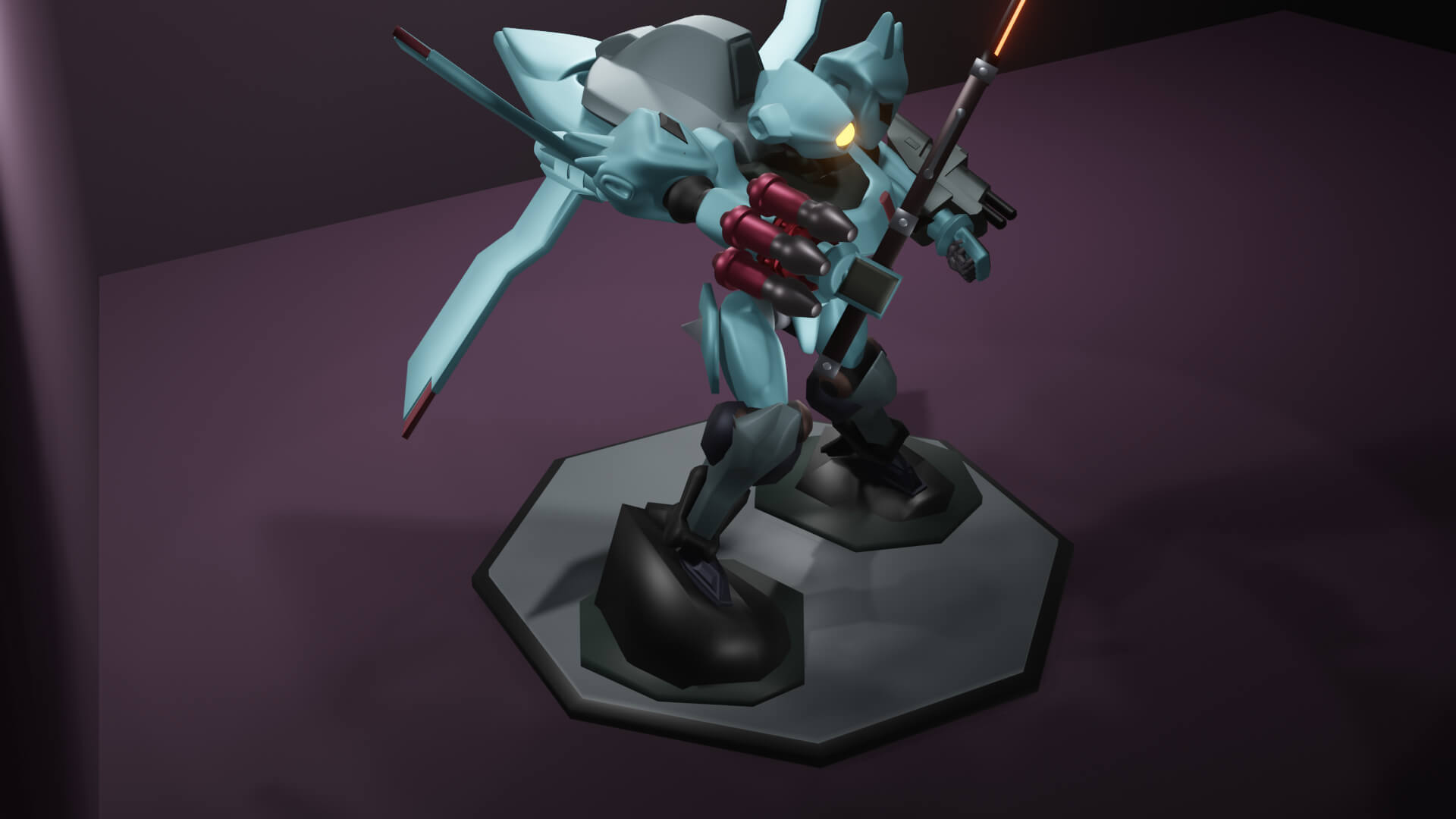 Akatsuki FE Rocket - 3D Model by Redclay777