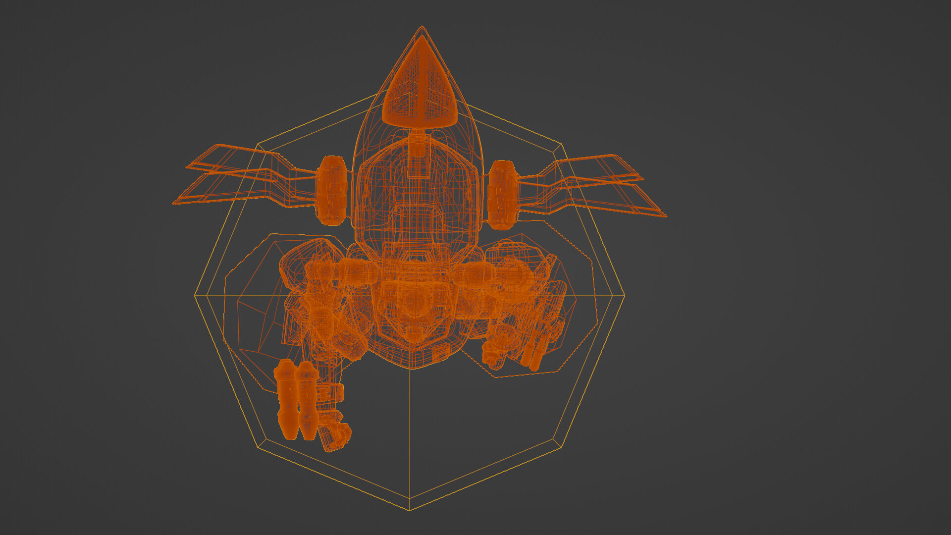 Akatsuki FE Tri Rocket MG - 3D Model by Redclay777