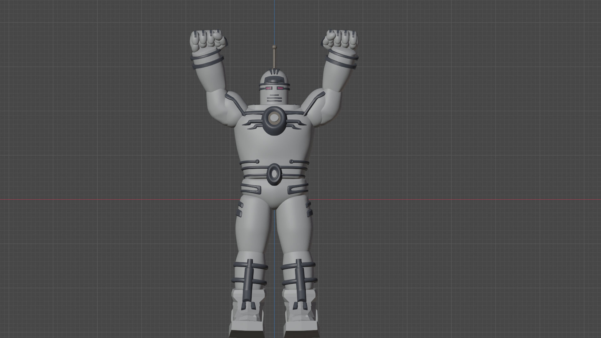 Big Guy Flying - Free 3D Model by Redclay777