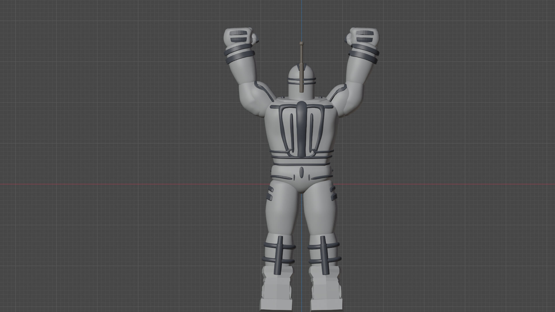 Big Guy Flying - Free 3D Model by Redclay777