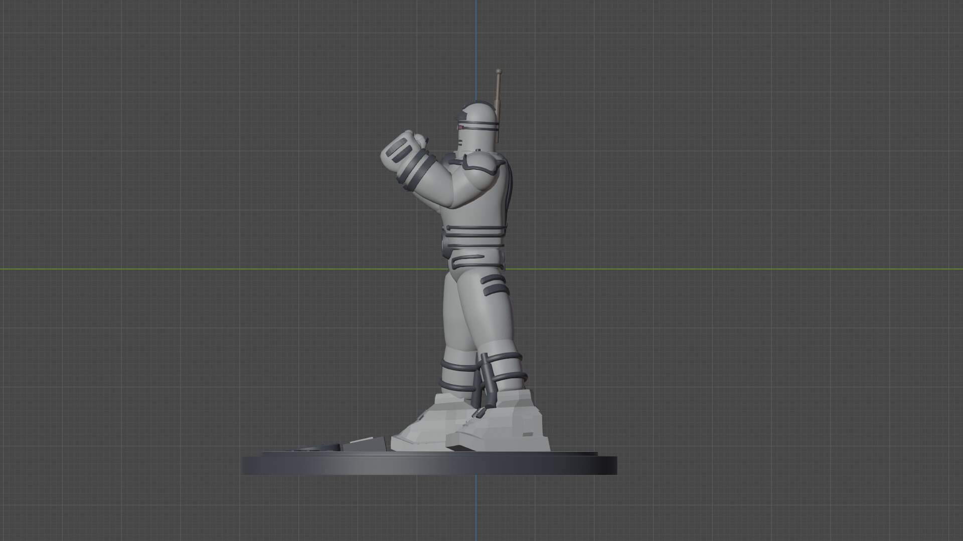 Big Guy Boxing - 3D Print Model by Redclay777