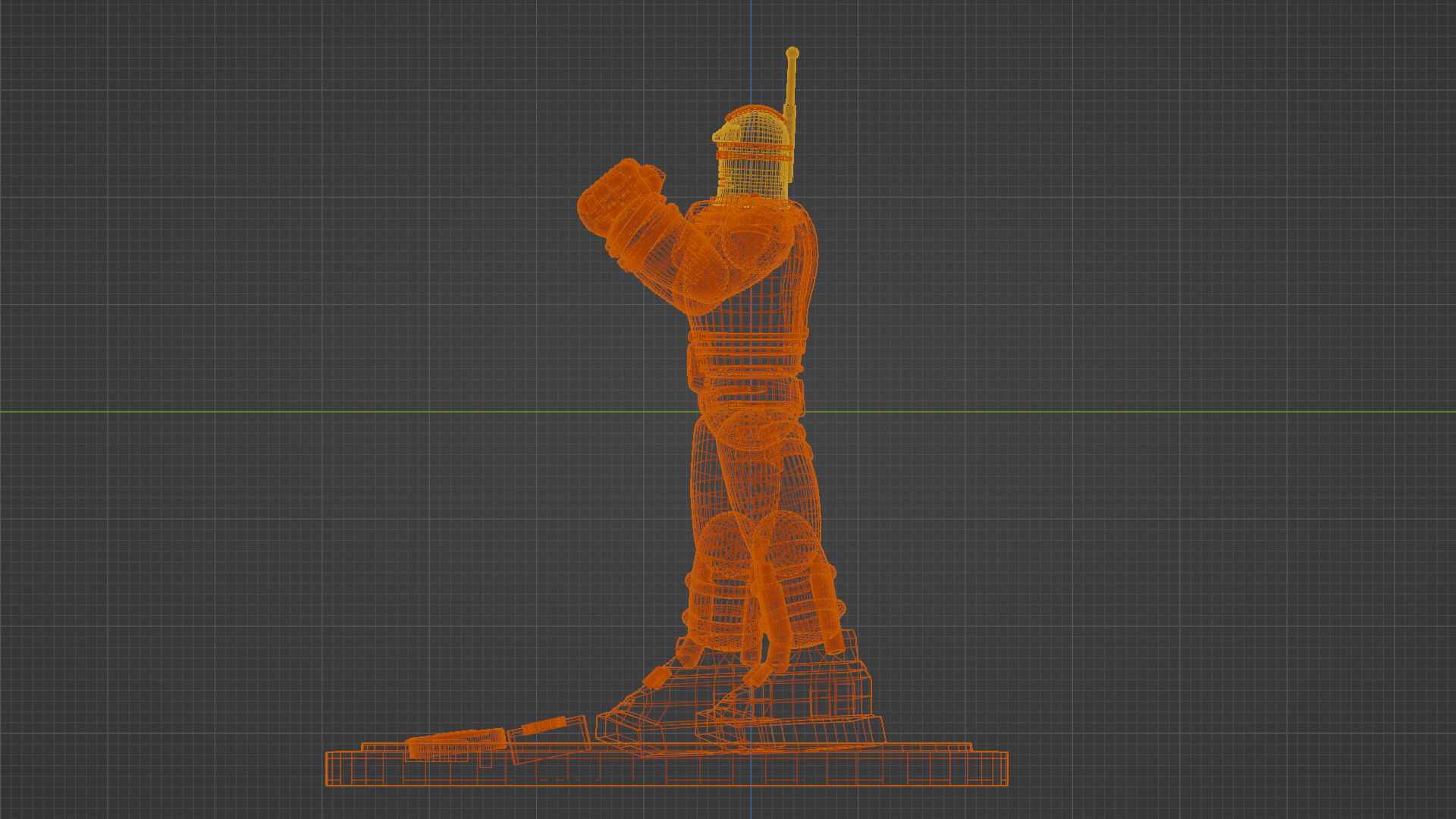 Big Guy Boxing - 3D Model by Redclay777