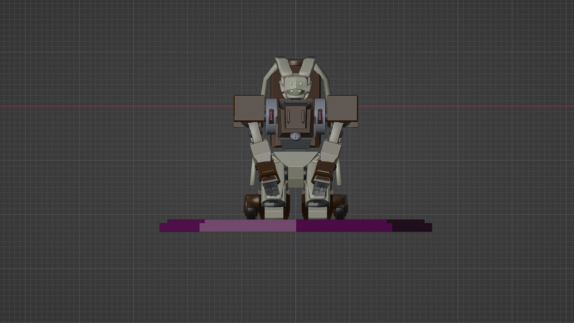 Burai Custom Stand By - 3D Print Model by Redclay777