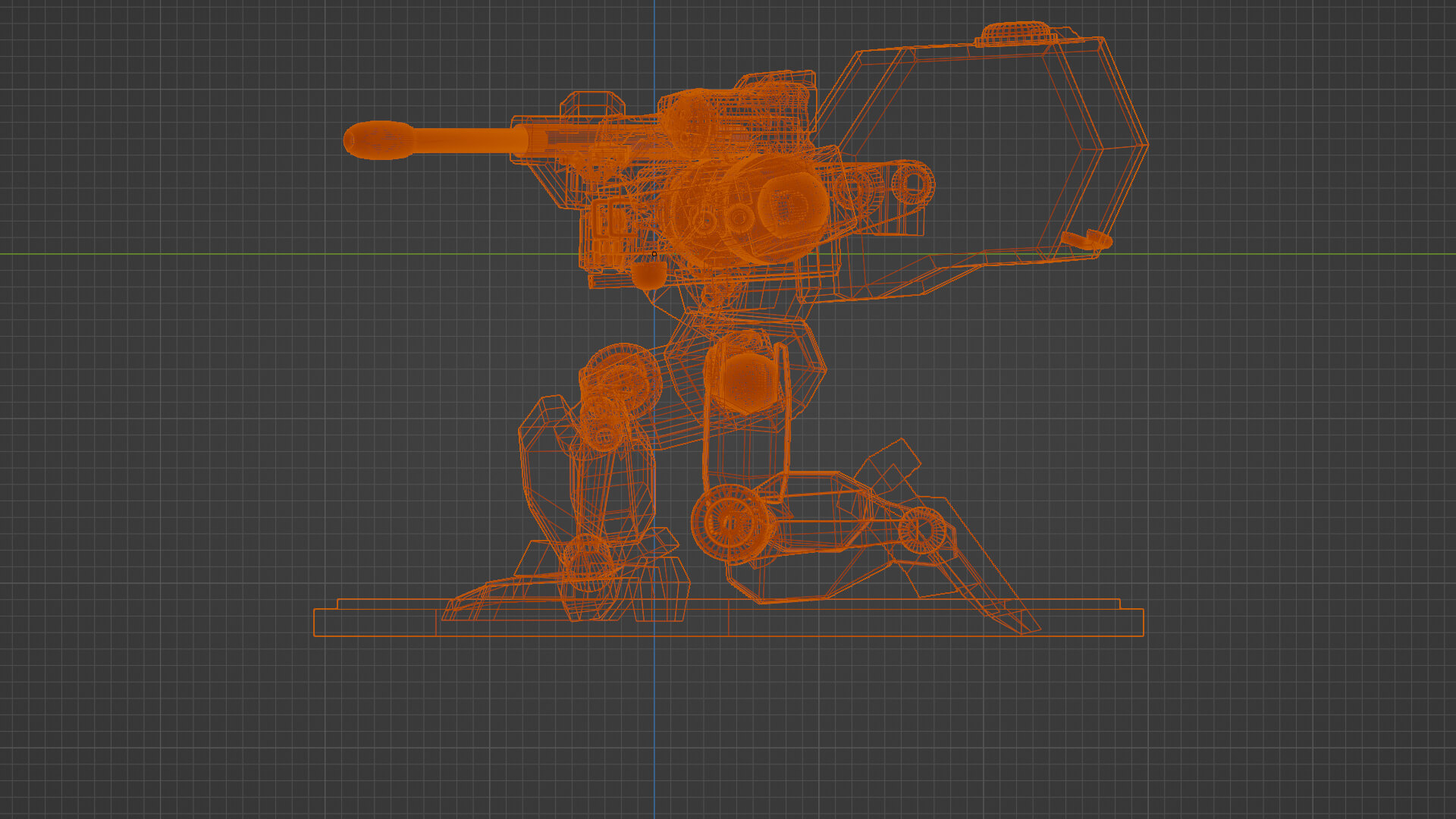 Burai Kneeling Bazooka Shot - 3D Print Model by Redclay777