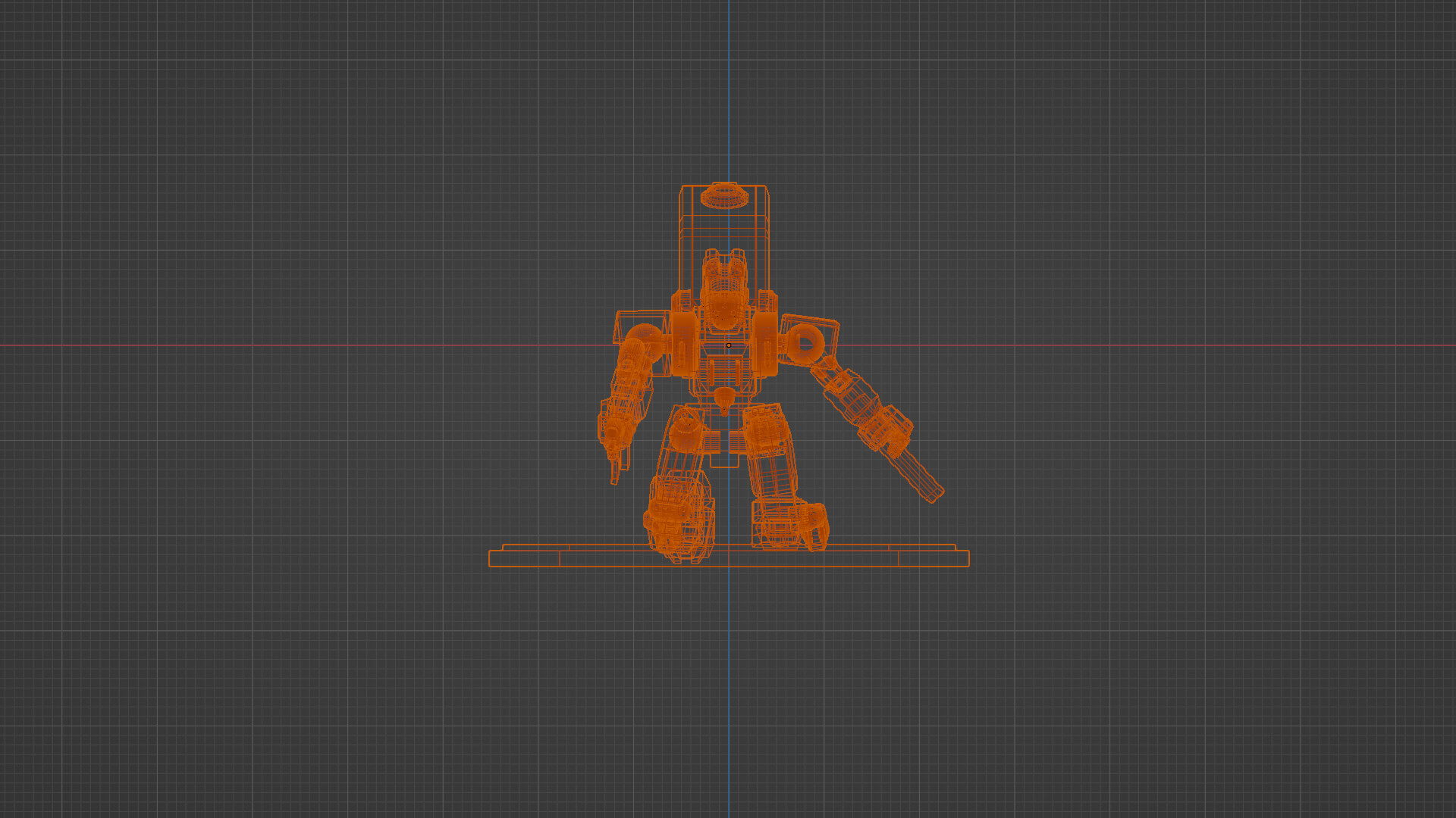 Burai Kneeling MG and Tonfa - 3D Print Model by Redclay777