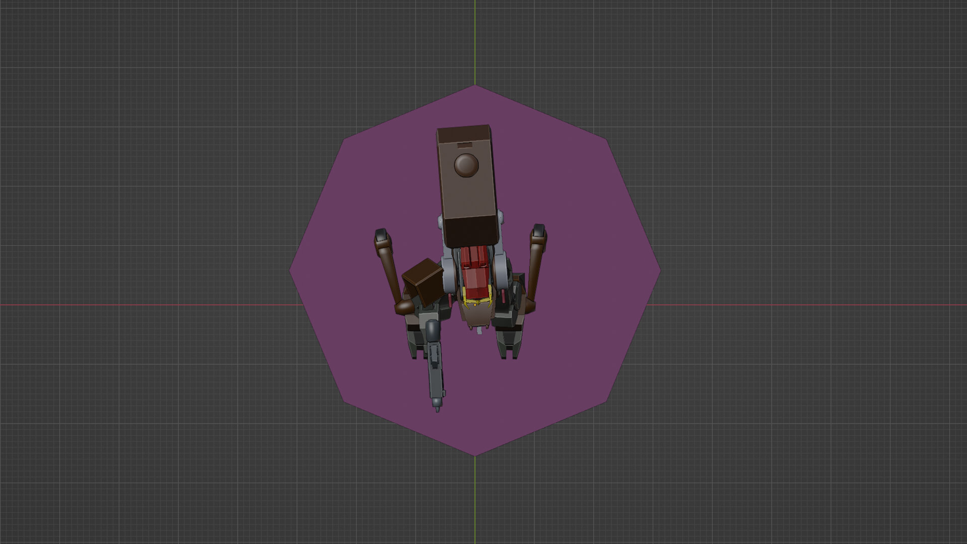 Code Geass Zero's Burai Arm Shooting - 3D Model by Redclay777