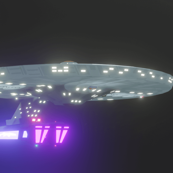 USS Chekov NCC-57302 3D Render | RenderHub Gallery