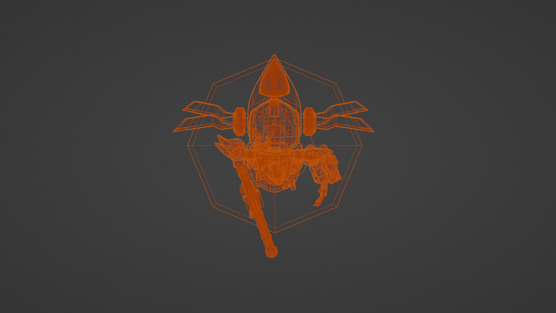 Gekka Flight Type Bazooka Anti Ground - 3D Model by Redclay777