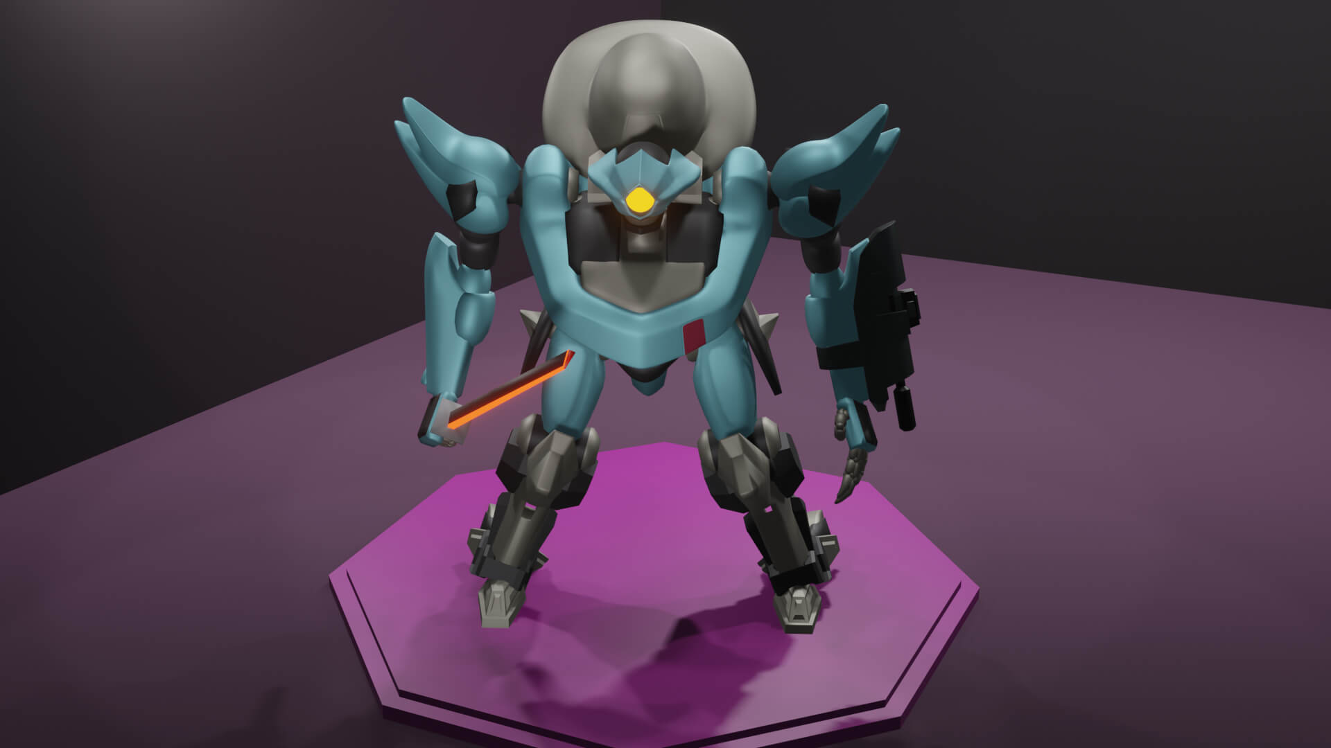 Gekka Speeding Fwrd - 3D Model by Redclay777