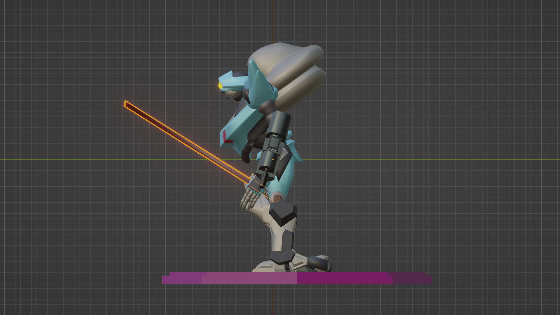 Gekka Speeding Fwrd - 3D Model by Redclay777
