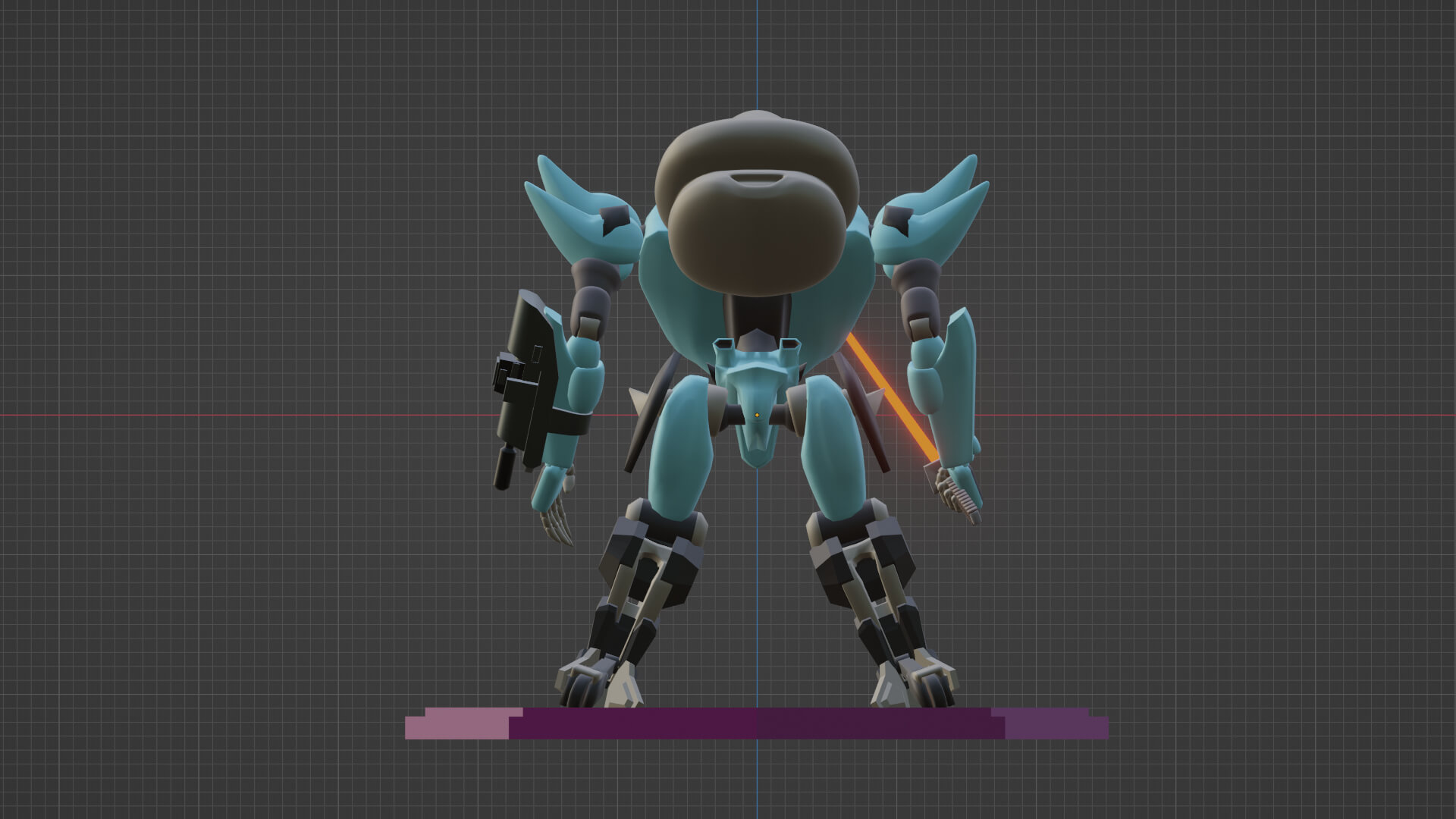 Gekka Speeding Fwrd - 3D Model by Redclay777