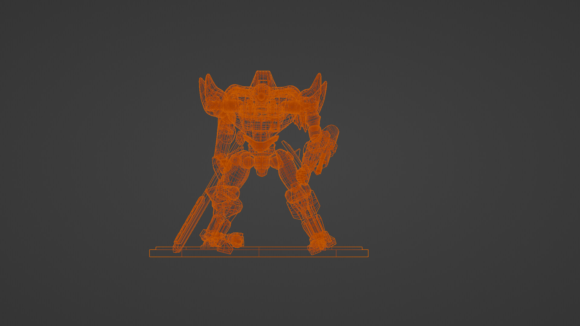 Gekka Tohdoh Shoulder Turrets - 3D Model by Redclay777