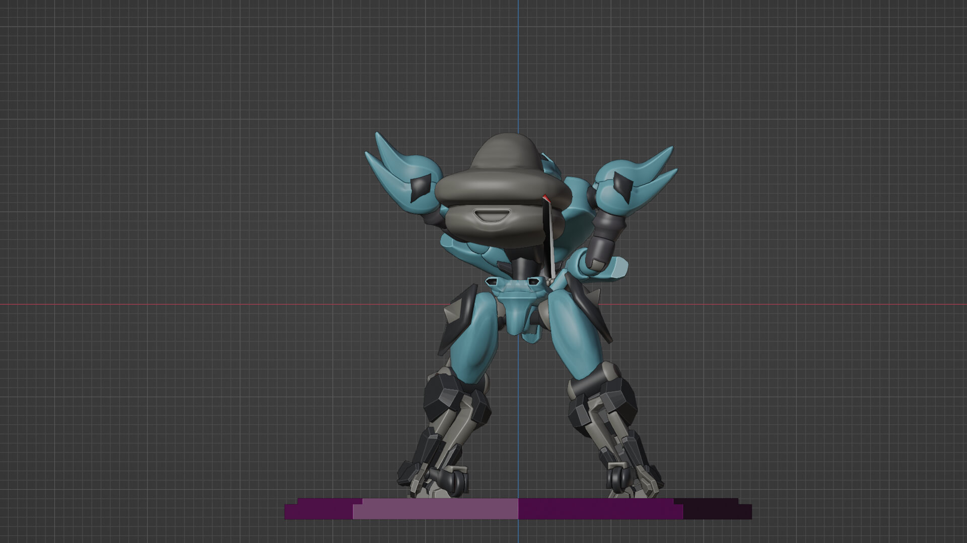 Gekka Urabe Self Destruct - 3D Print Model by Redclay777