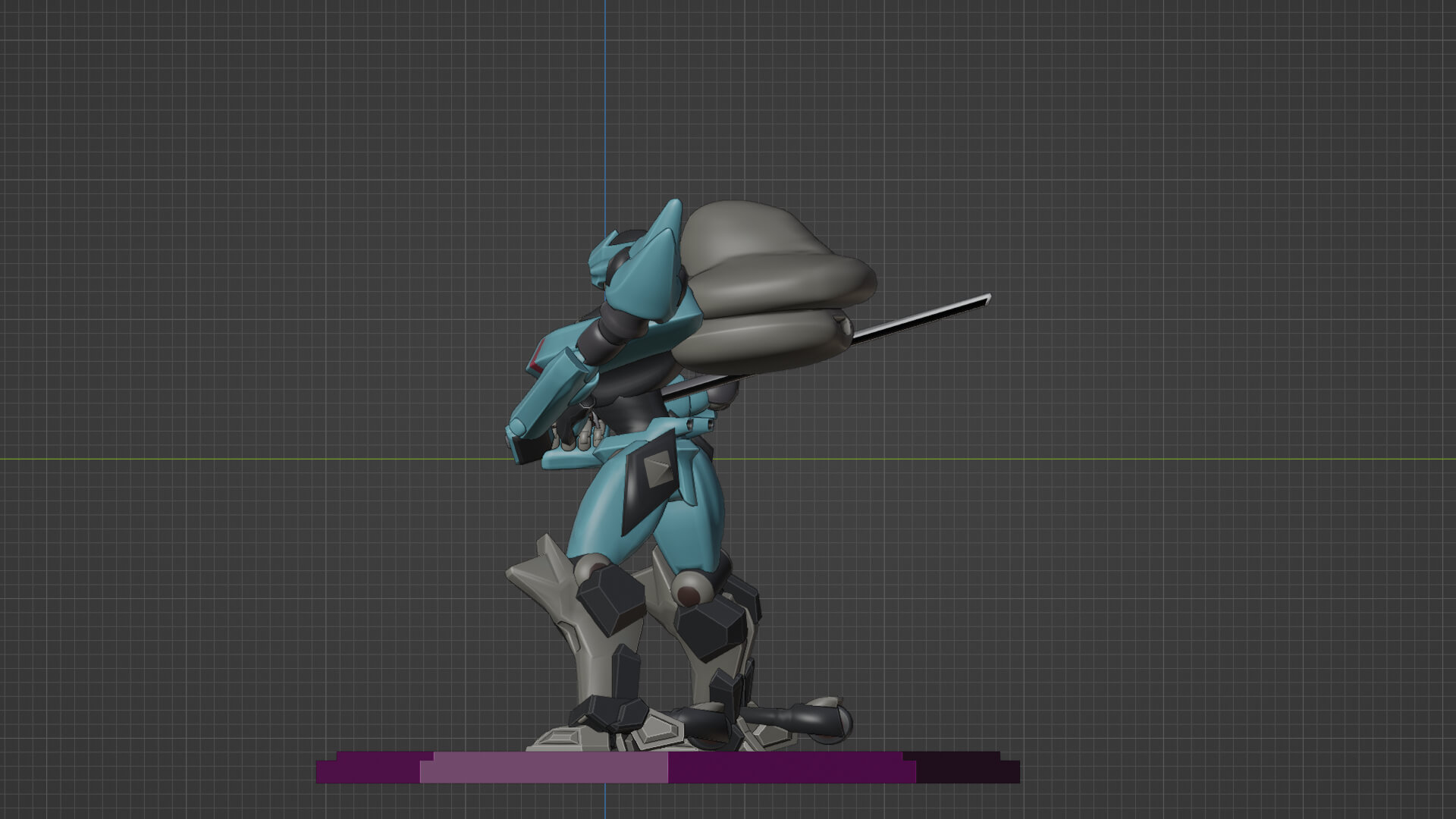 Gekka Urabe Self Destruct - 3D Print Model by Redclay777