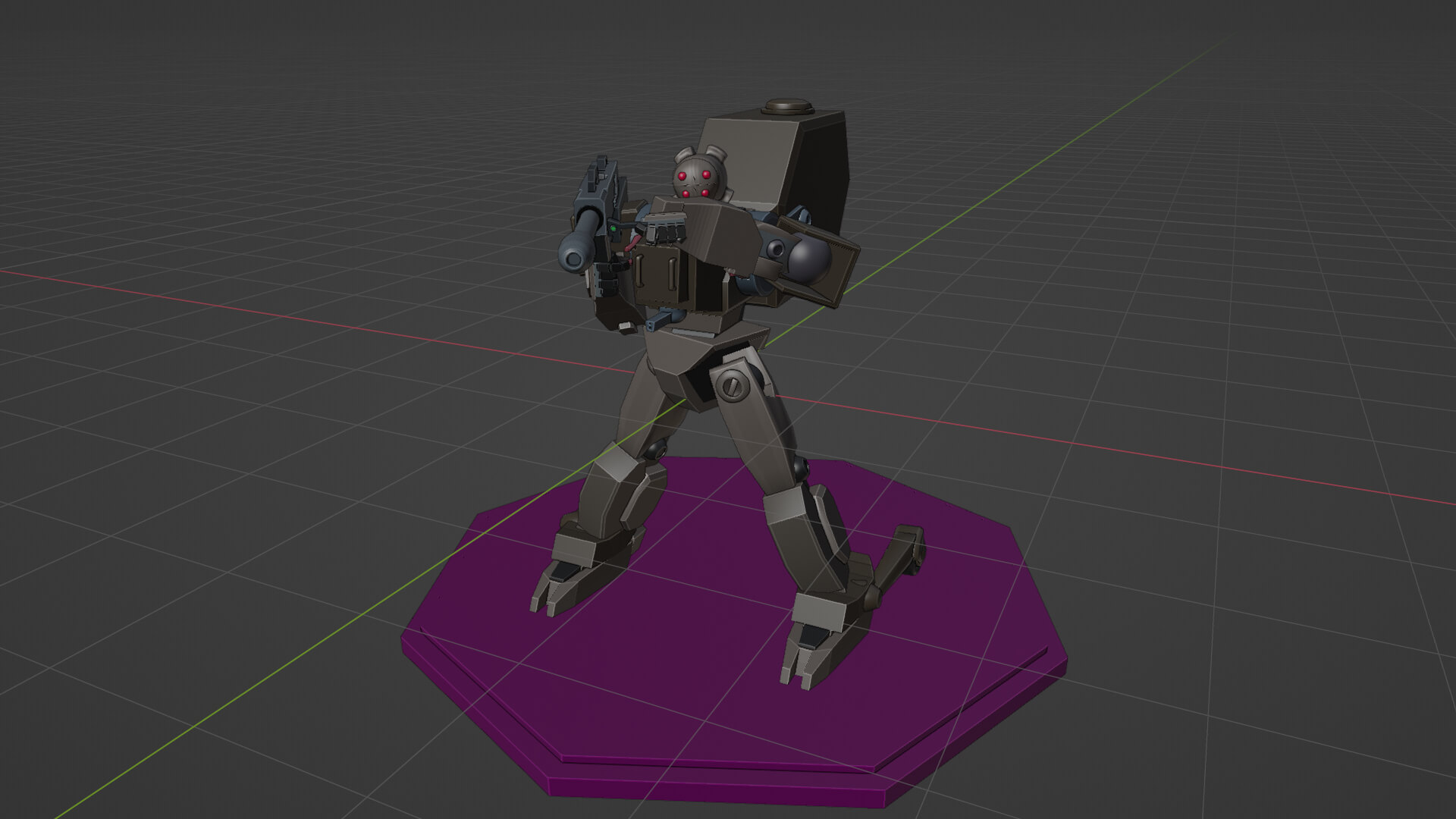 Glasgow Bazooka - 3D Print Model by Redclay777