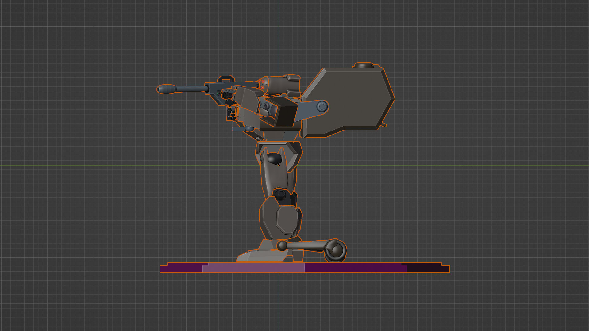 Glasgow Bazooka - 3D Print Model by Redclay777