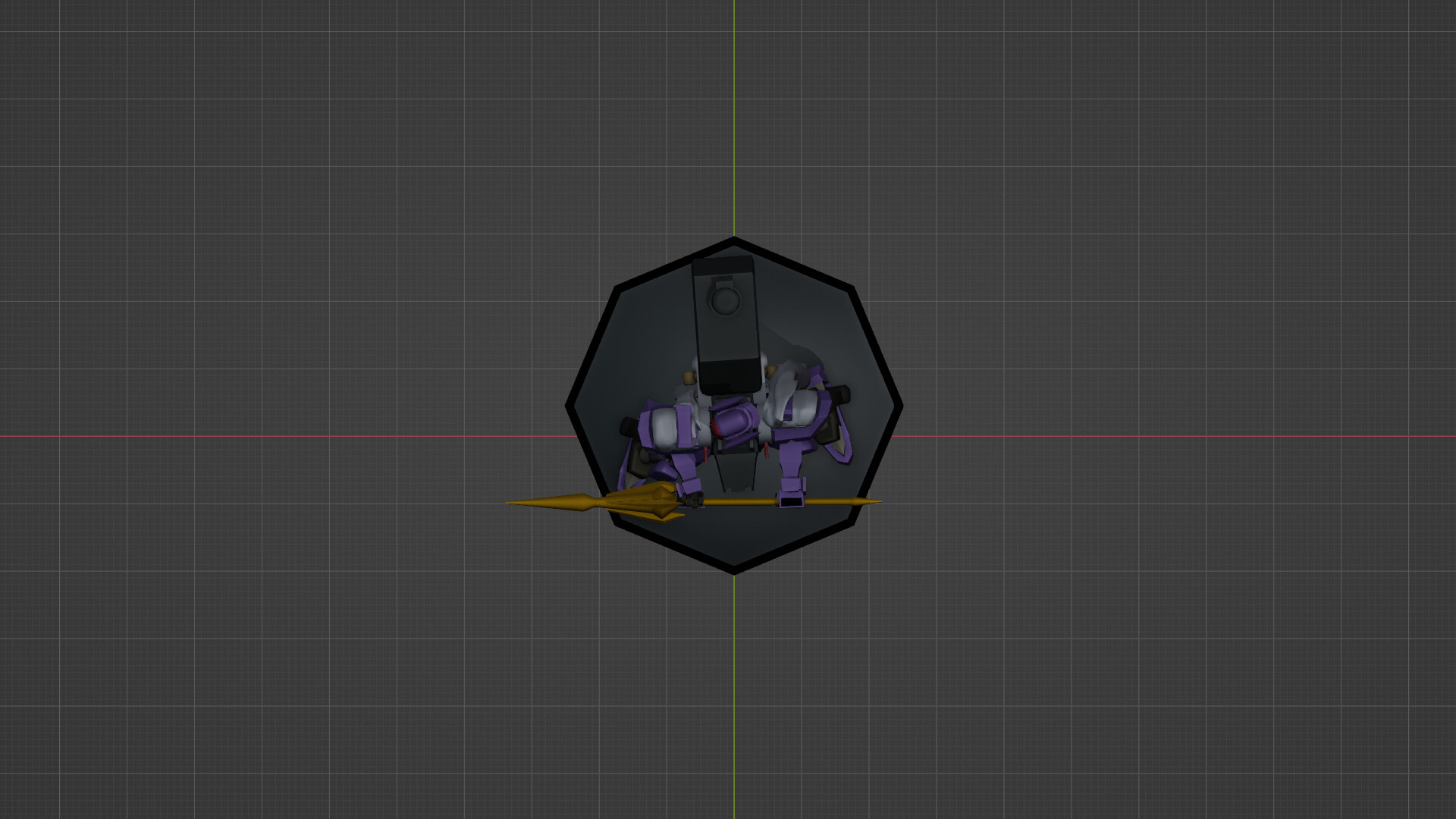 Gloucester Base Cape Shoulder Side Thrust - 3D Model by Redclay777
