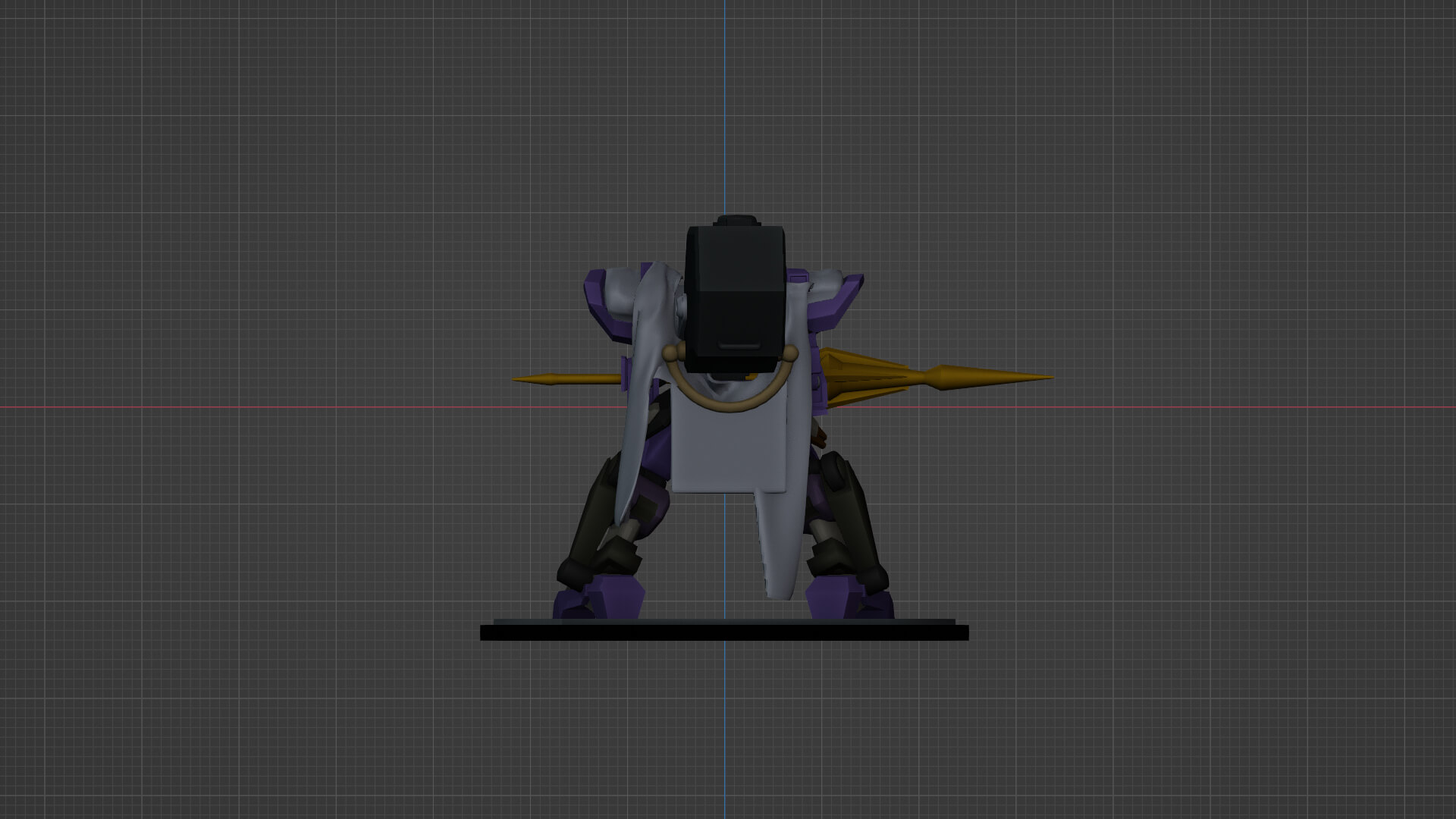 Gloucester Base Cape Shoulder Side Thrust - 3D Model by Redclay777