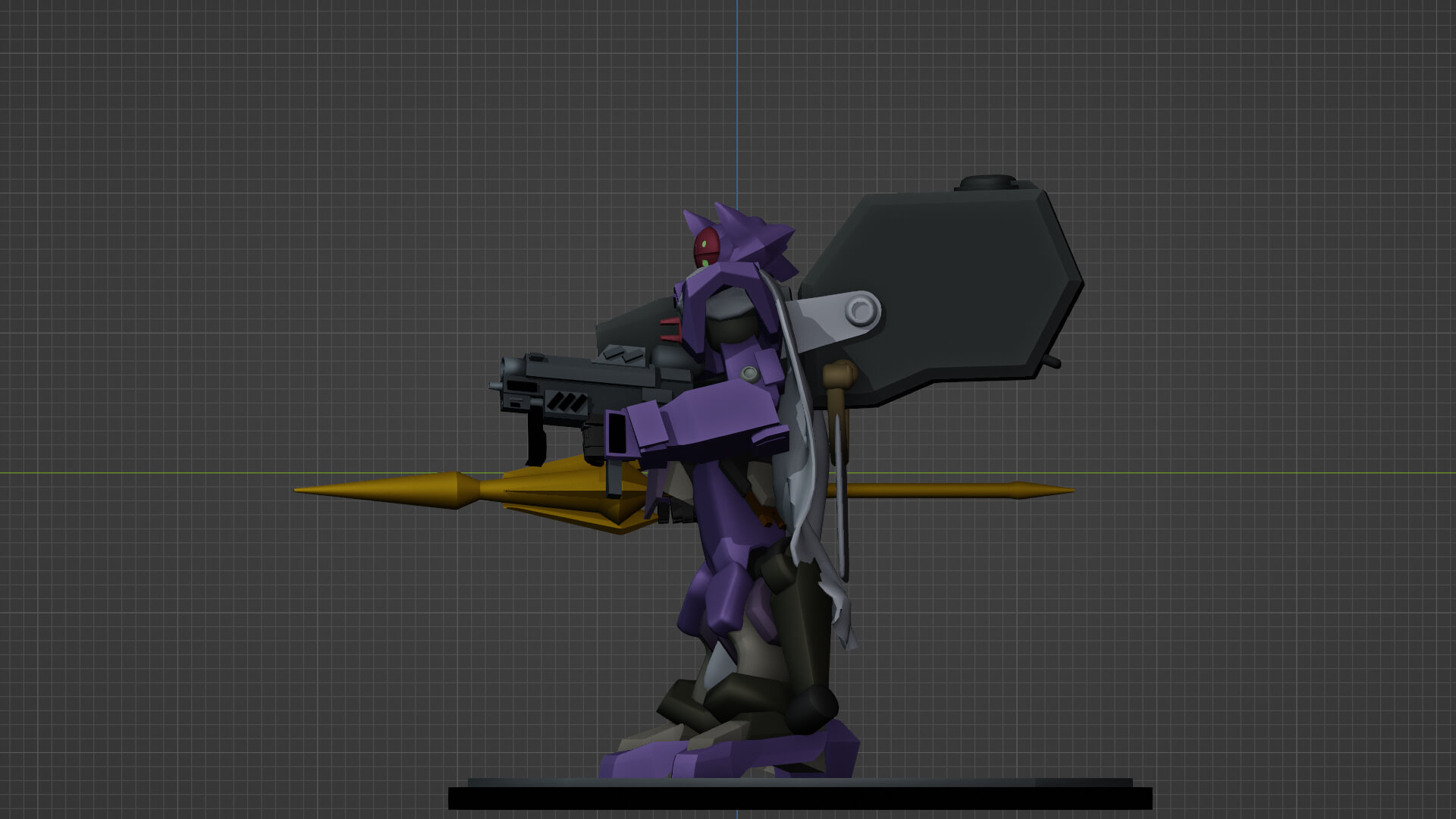 Gloucester Base Cape Spear MG - 3D Model by Redclay777