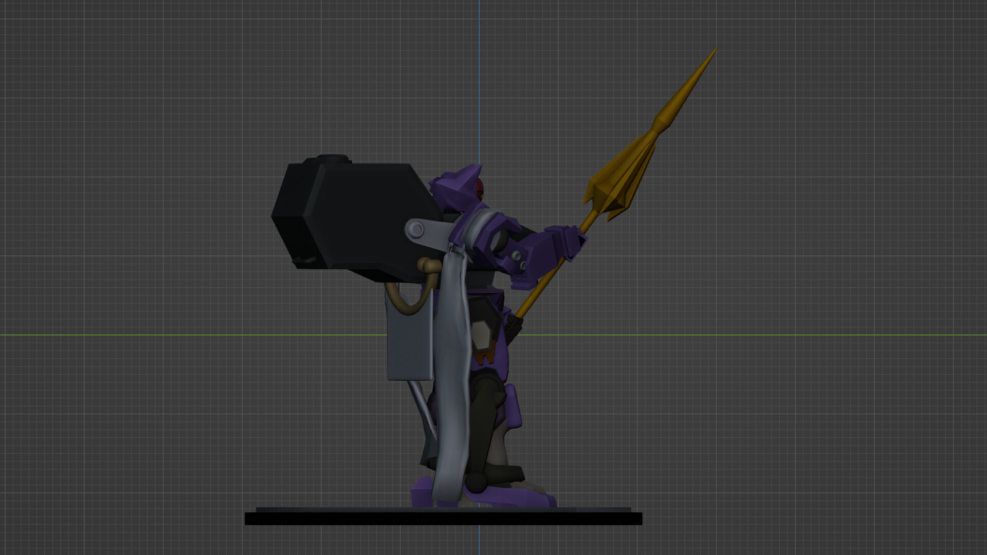 Gloucester Royal Salute Cape - 3D Model by Redclay777