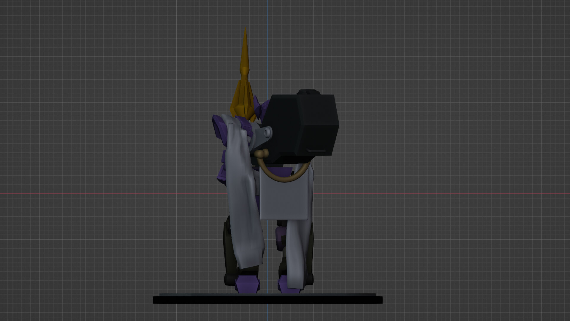 Gloucester Royal Salute Cape - 3D Model by Redclay777