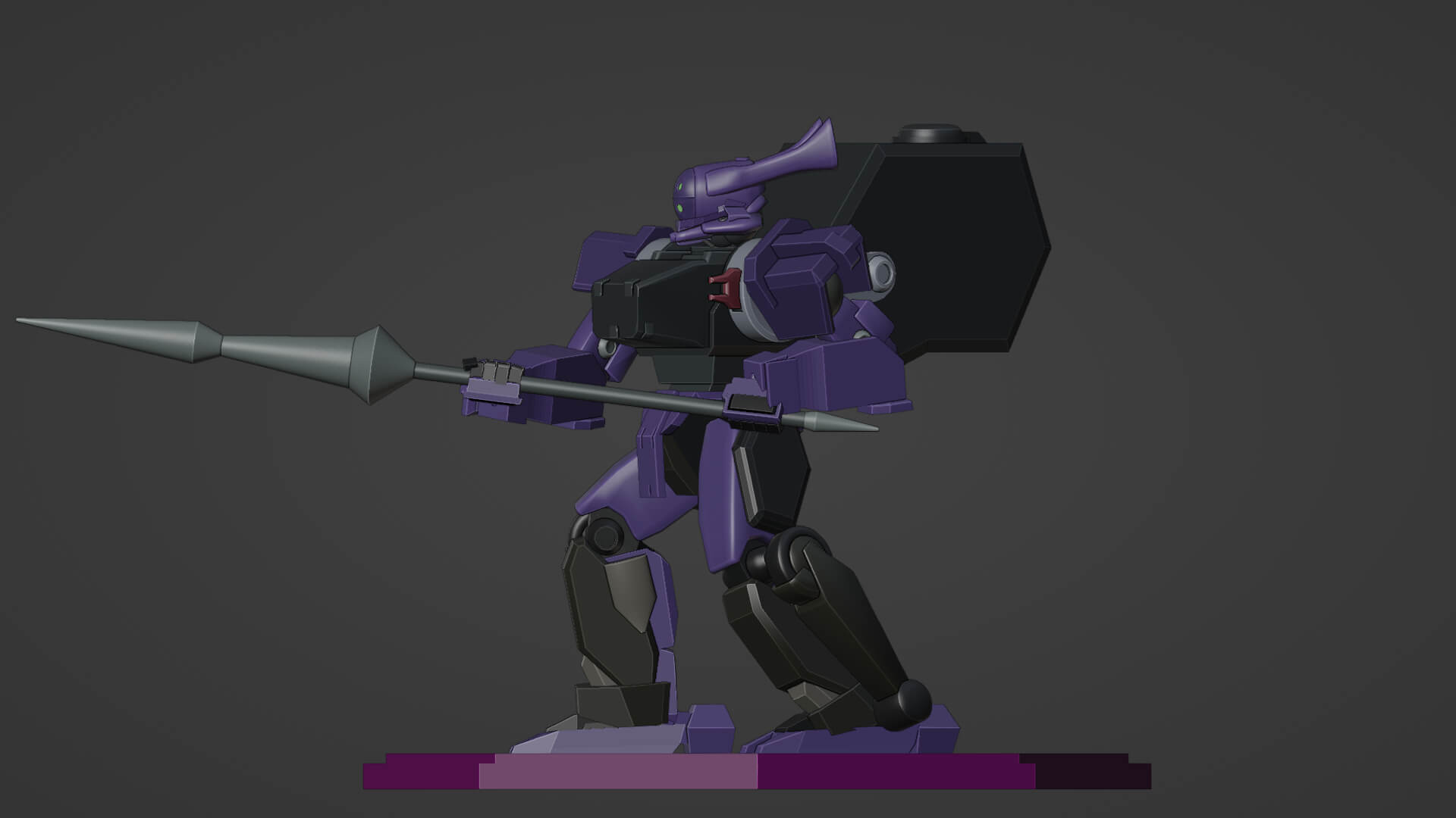 Sutherland Forward Spear Thrust - 3D Print Model by Redclay777