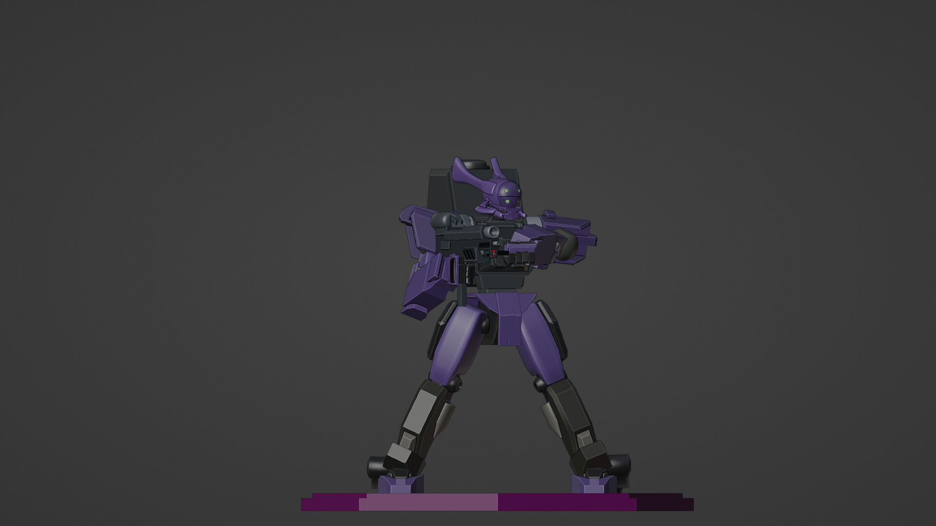 Sutherland Shooting Left - 3D Model by Redclay777