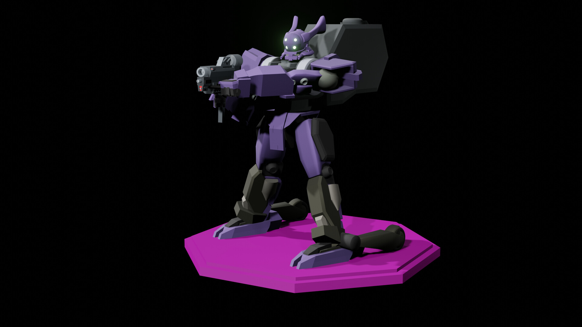 Sutherland Shooting Left - 3D Model by Redclay777