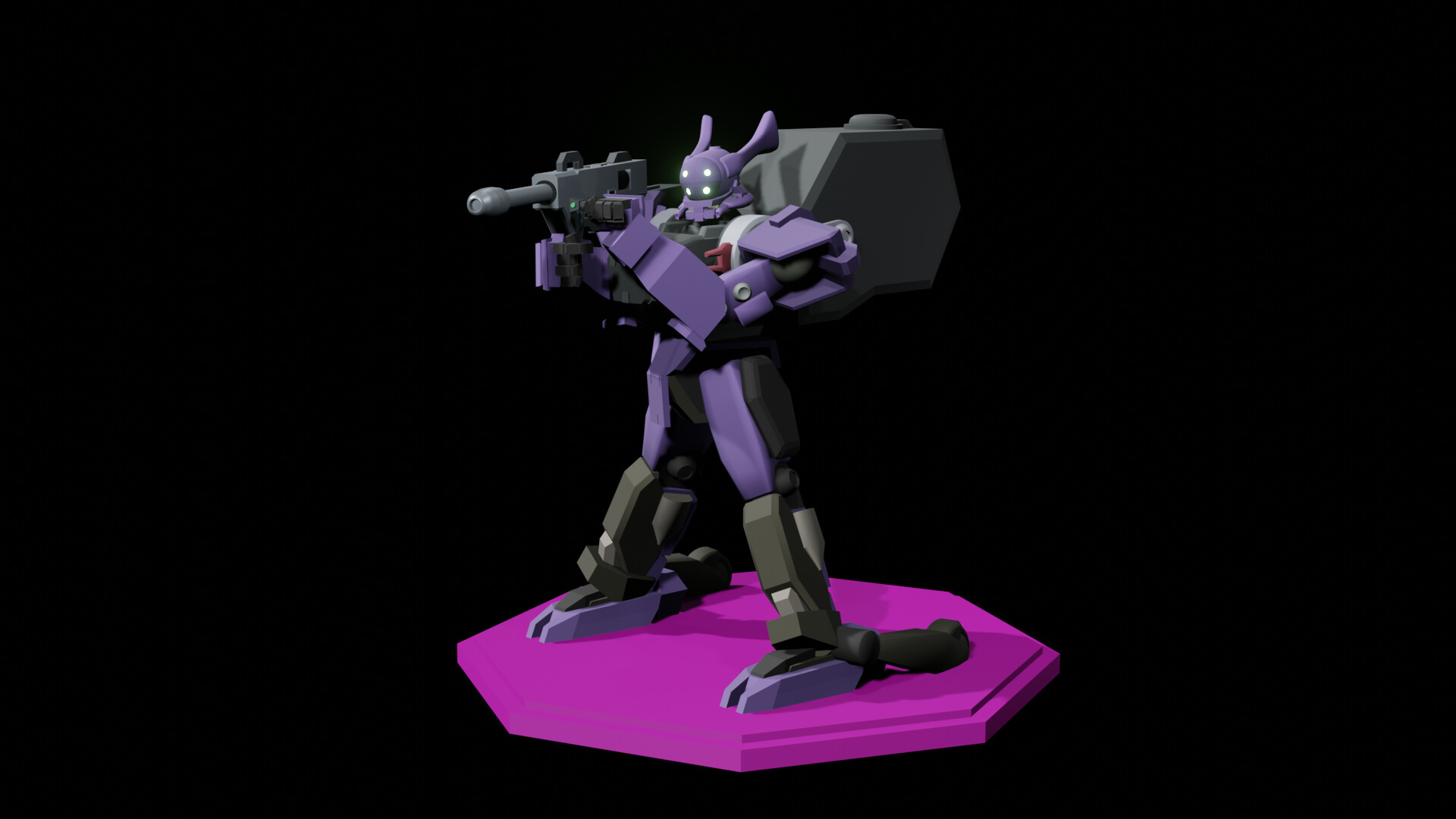 Sutherland Shoulder Bazooka - 3D Model by Redclay777